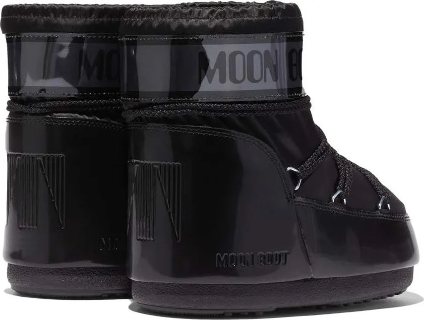 Moon Boot Icon Low Glance Black